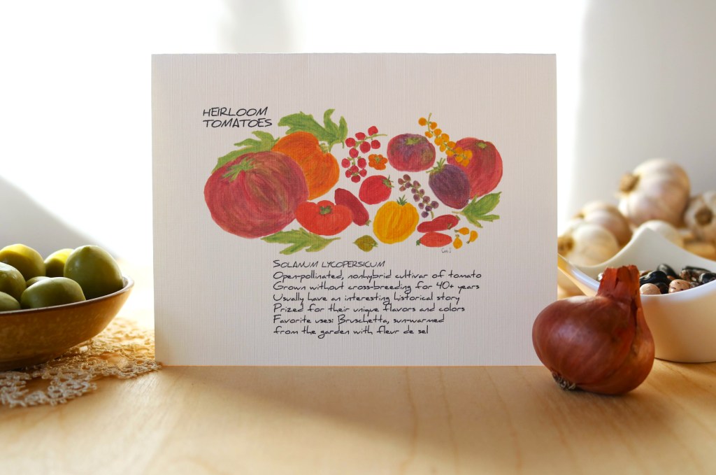 Fall Vegetables Greeting Cards - Ripe and Roasted